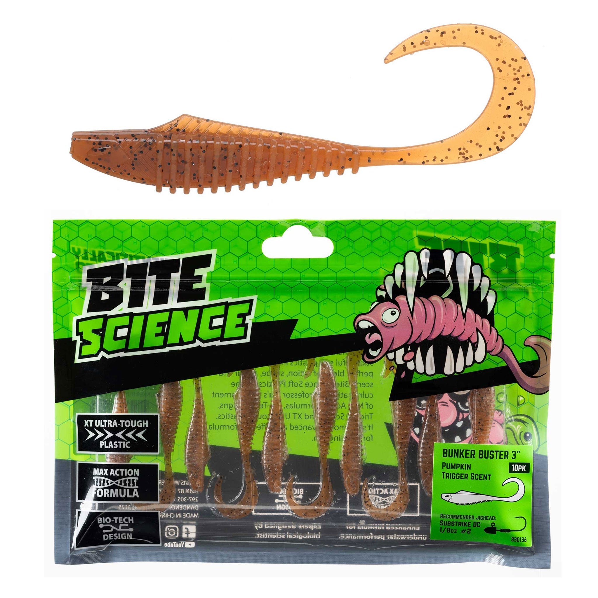 Bite Science Bunker Buster Soft Plastic Lures
